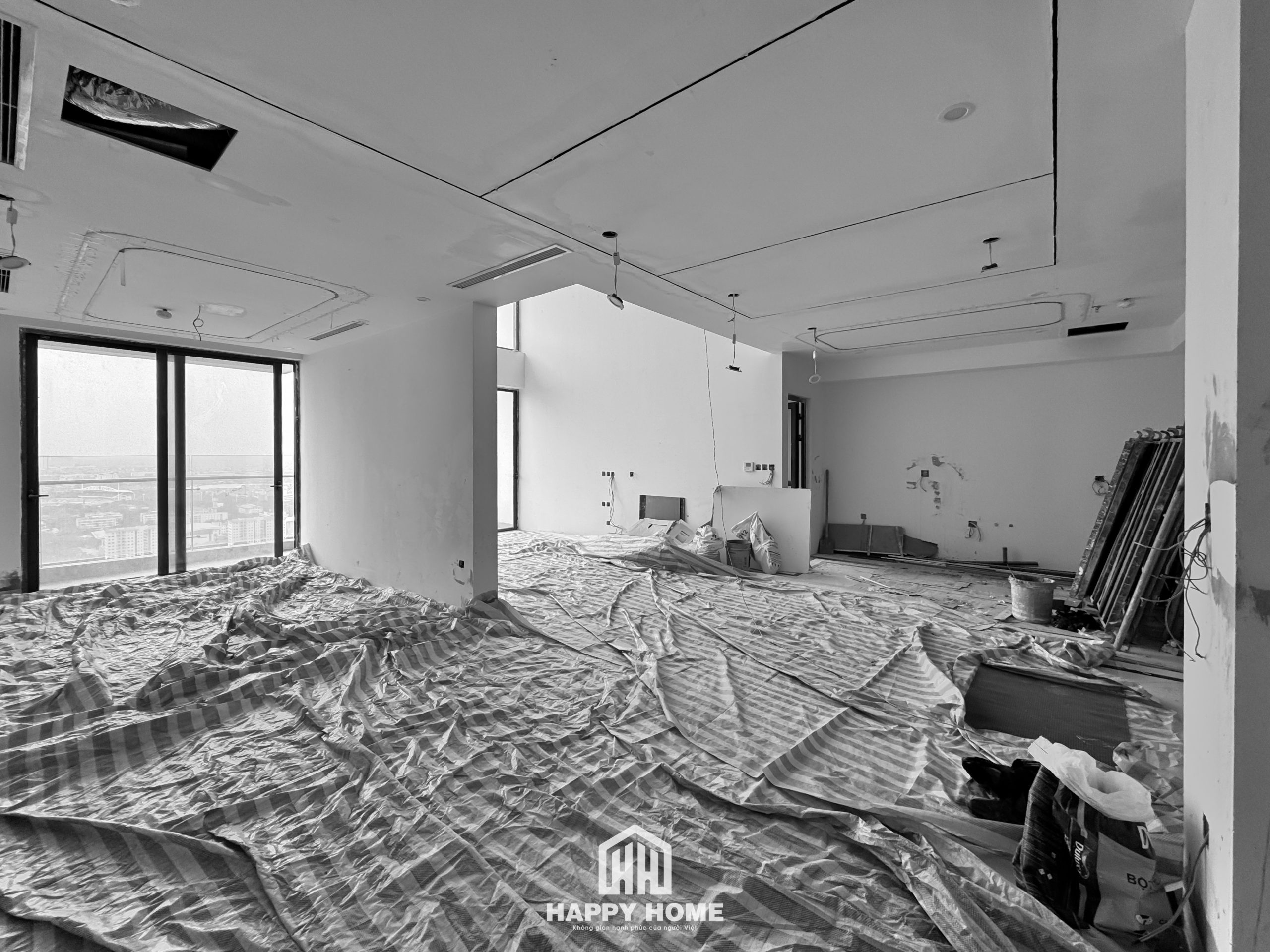 Thực Tế Thi Công Nội Thất Duplex The Zei - Mỹ Đình